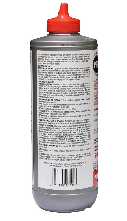 Pro Ant & Roach Pyrodust 600gr - Insecticide dusts and powders | ABC ...