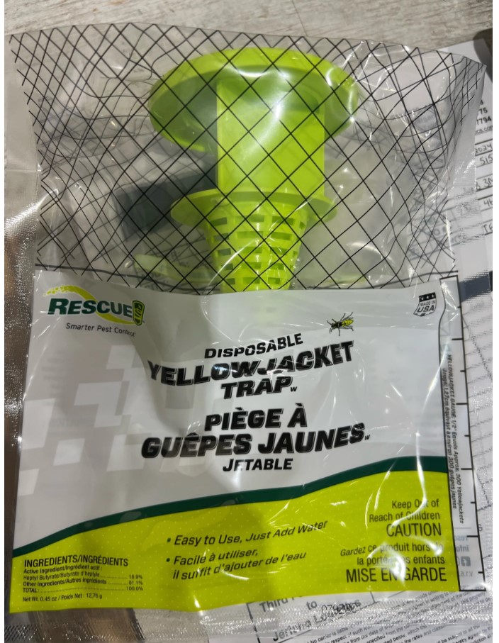 Rescue Disposible Yellow Jacket Traps - Pièges mécaniques pour insectes ...
